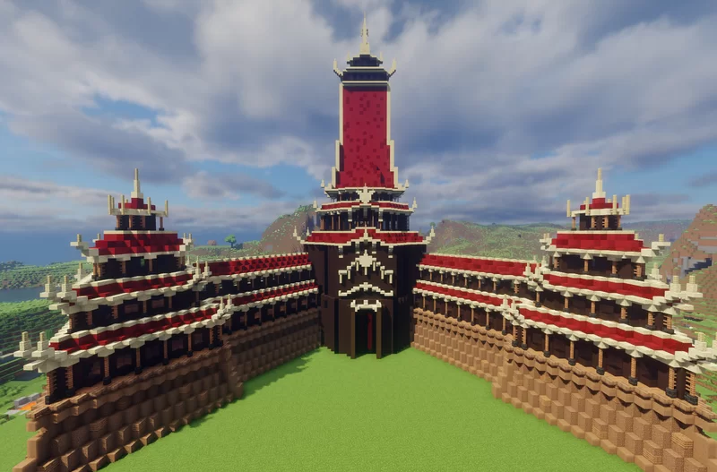 Fire Nation Royal Palace | The Last Airbender Minecraft Map
