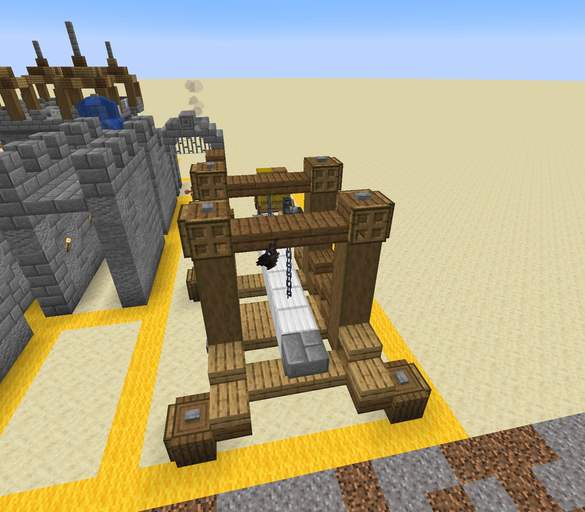 Minecraft Medieval Battering Ram Minecraft Medieval Siege Weapons