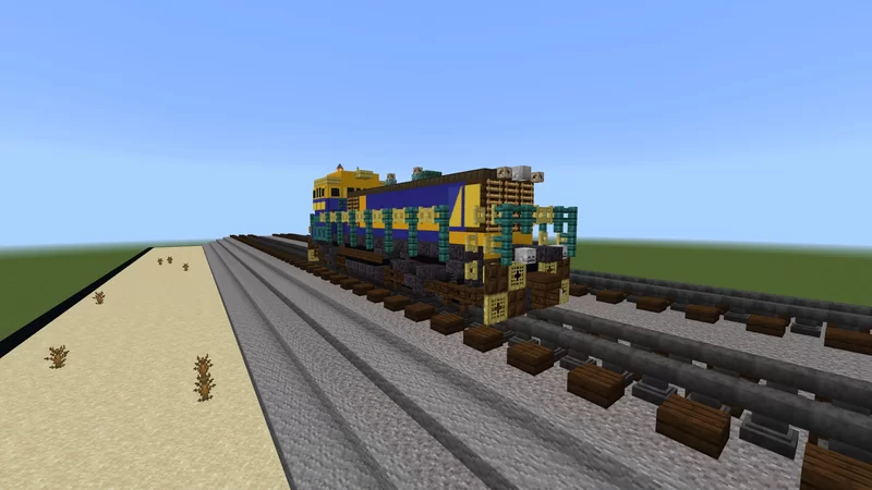 EMD MP15DC (Alaska Railroad) Minecraft Map
