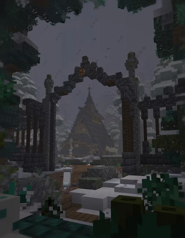 Frosty woods Minecraft Map