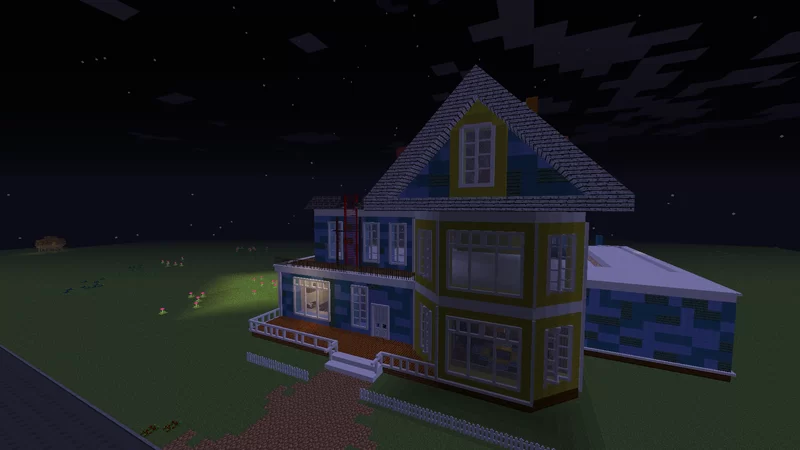 [1.7.10] Modded AtlanticCraft Hello Neighbor Alpha 3 Map [IN PROGRESS ...