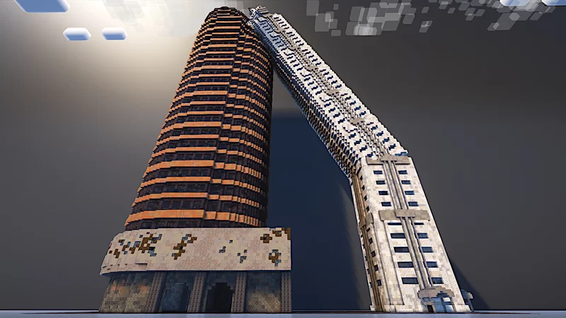 Ruined Skyscraper Minecraft Map