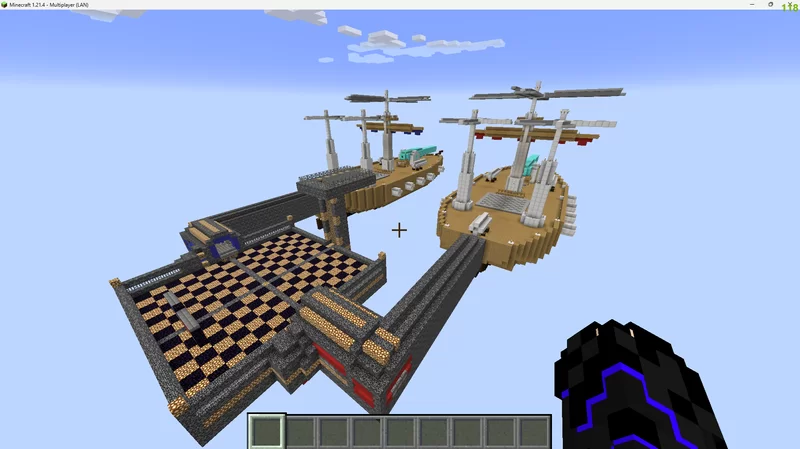 Airship Battle - by dewtroid Minecraft Map