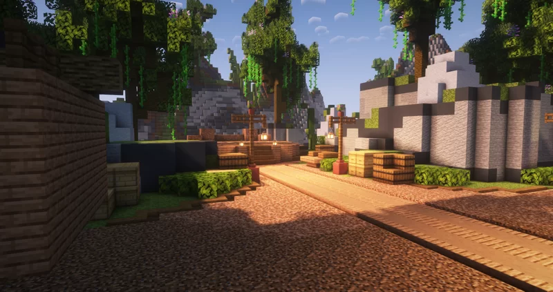 Free Lobby in Mountains | 1.20.4 Minecraft Map