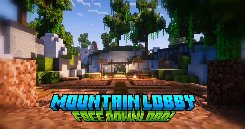 Free Lobby in Mountains | 1.20.4 Minecraft Map