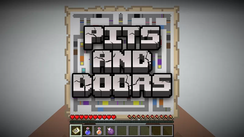 Pits and Doors Minecraft Map