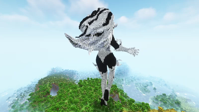 Minecraft Silver Banshee Statue Minecraft Map