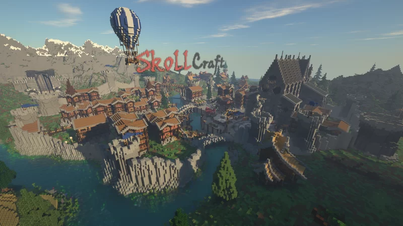 Spawn du serveur survie skollcraft ! Minecraft Map