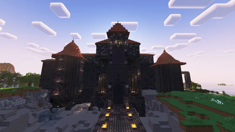 All The Mods 9 Minecraft ATM9 Builds - Building A Castle Mega Base ...