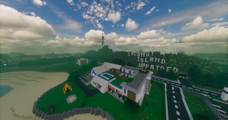 Coconut Island UPDATED V1.5 pour la 1.20.1 Minecraft Map