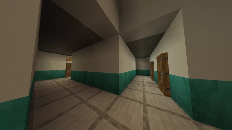 Polish apartment block Minecraft Map