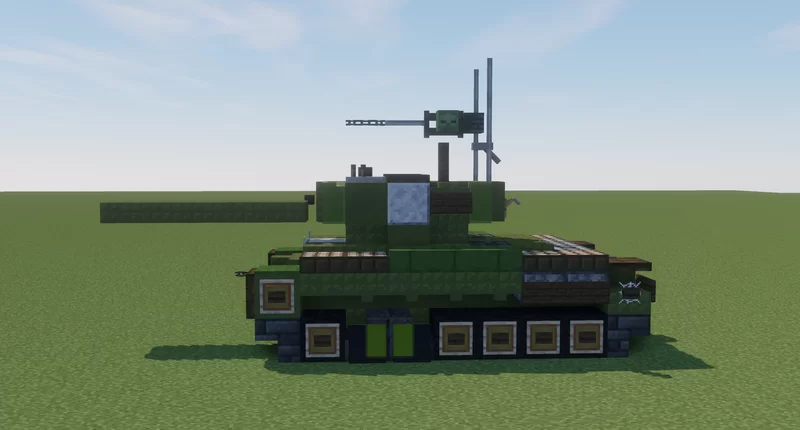 M26 "Pershing" Heavy Tank (1.5:1 Scale) Minecraft Map