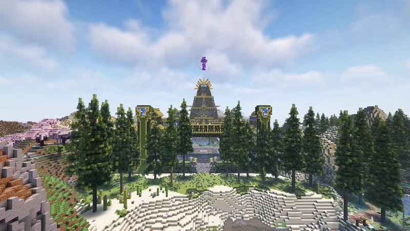 Xenoblade Chronicles 2: Torna ~ The Golden Country Auresco Minecraft Map