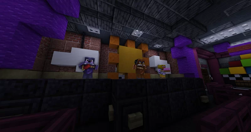 Working FNaF 1 Map Minecraft Map