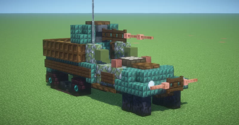 M3 Gun Motor Carriage (1.5:1 Scale) Minecraft Map