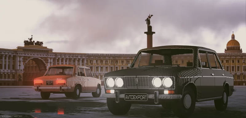 VAZ LADA-2103 Minecraft Map
