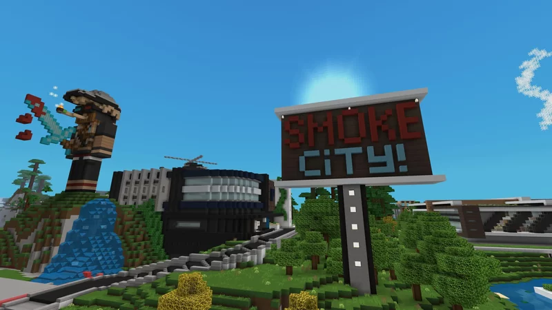 Modern City -Smoke City- Minecraft Minecraft Map