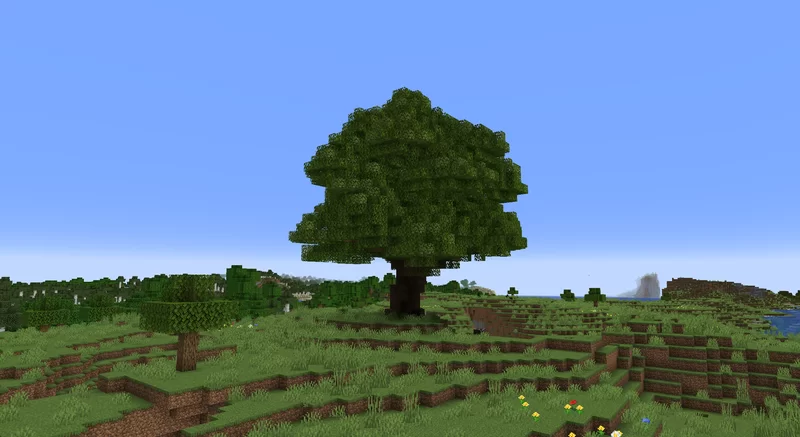 24 Custom Trees Minecraft Map
