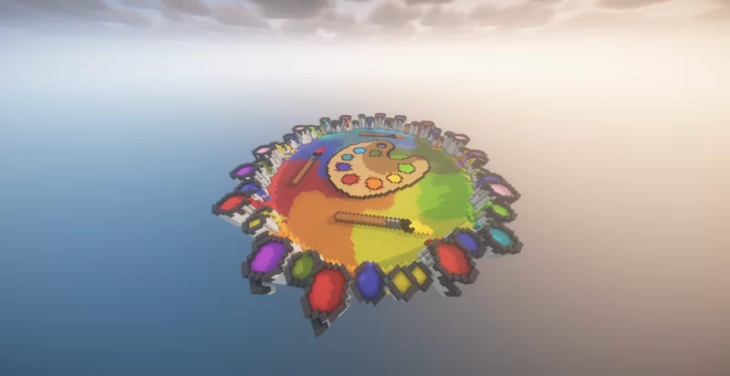 Color palette Minecraft Map