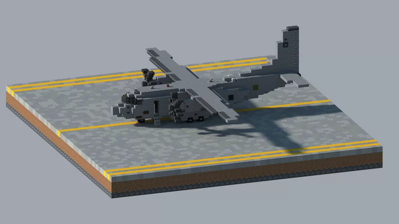 military cargo plane - C-27 J Spartan - [1,5:1 scale] - full interiors ...