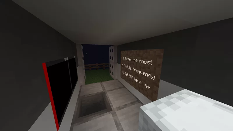 Playable Phasmophobia Minecraft Map