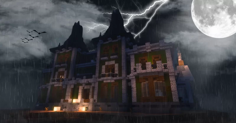 A Very Haunted Mansion Minecraft Map