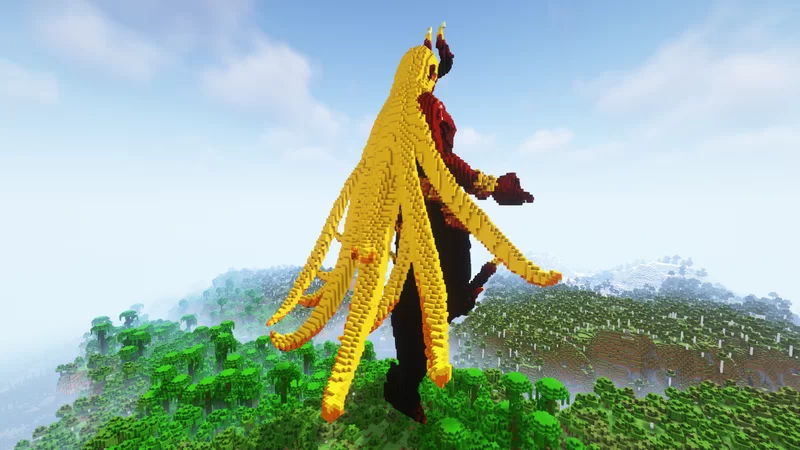 Minecraft Ifrit LC Statue Minecraft Map