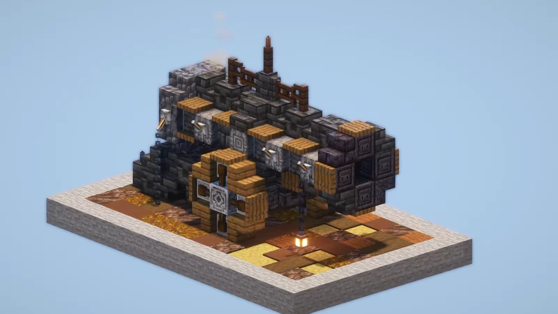Steampunk Cannon Minecraft Map