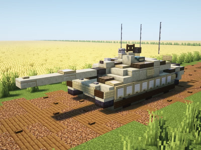 Challenger 2 Dorchester + 1.5:1 Minecraft Map