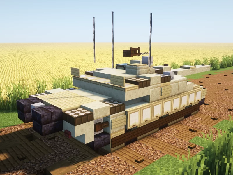 Challenger 2 Dorchester + 1.5:1 Minecraft Map