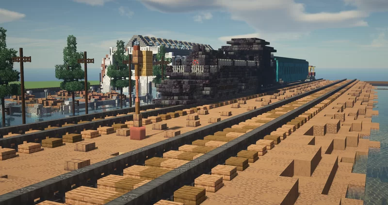 The Volga-Metro Exodus 1:1 scale Diorama Minecraft Map