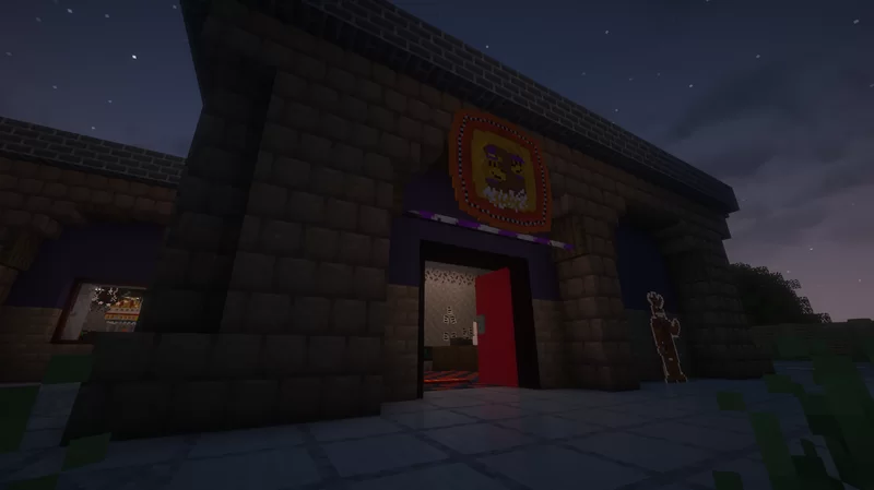 Fredbear's Family Diner 1983 (FNAF) Minecraft Map
