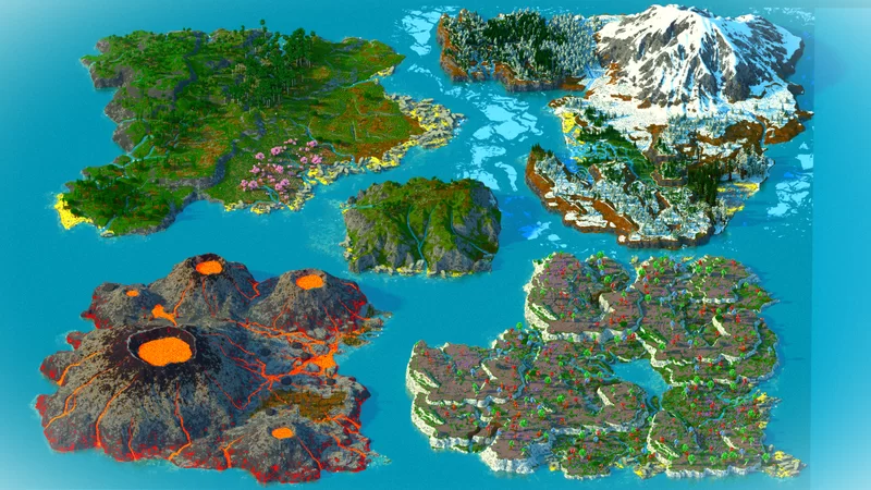 Multipla 1.20+ - 3.000 x 3.000 | Survival-Friendly/Civilization | Java ...