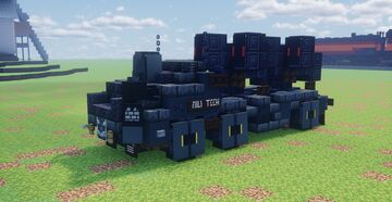 Cyberpunk Minecraft Maps with Downloadable Schematic