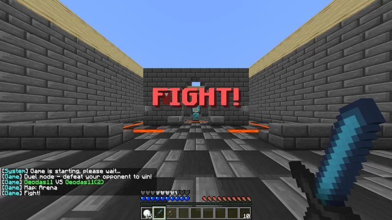 Gladiators [Minigame] (Bedrock edition map) Minecraft Map