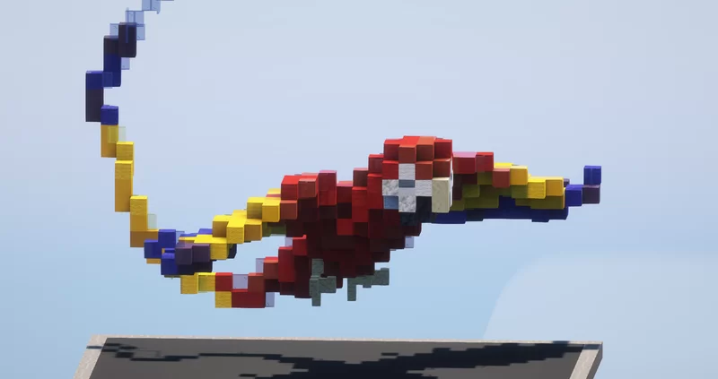 Red Parrot Minecraft Map