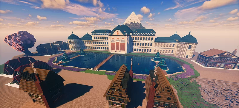 Minecraft Timelapse | Belvedere Museum Minecraft Map