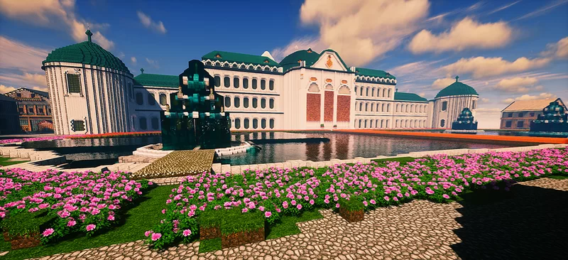 Minecraft Timelapse | Belvedere Museum Minecraft Map