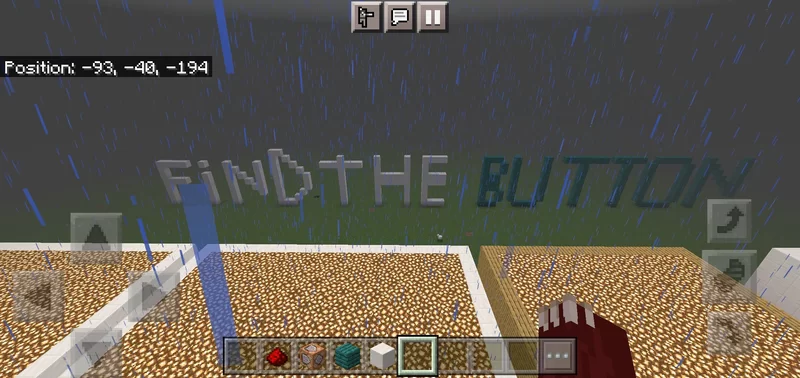 Find The Button Minecraft Map