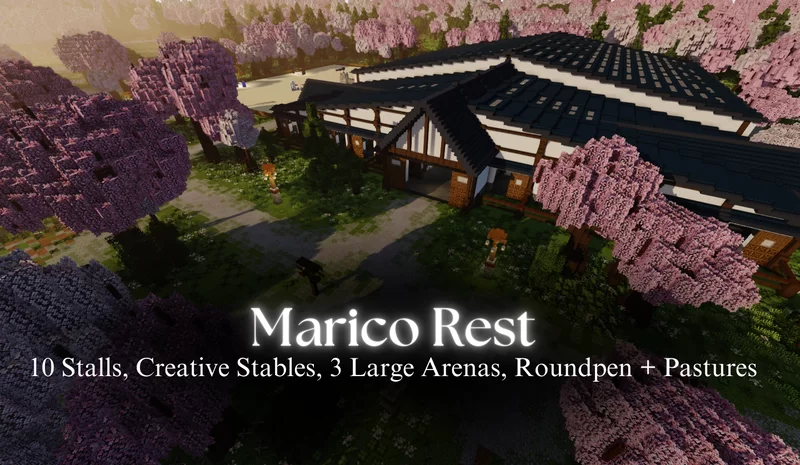 Equestrian Stables - Marico Rest - 1.18 & 1.20 SWEM Modded Minecraft Map