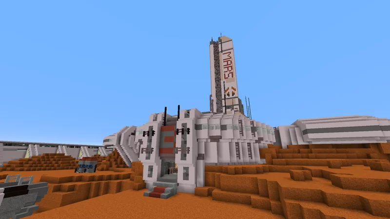Mars (Mass Effect) Minecraft Map