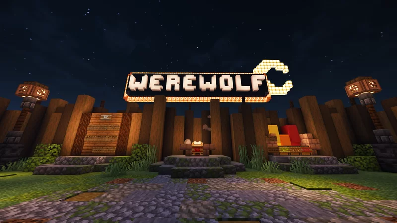 Werewolf/Mafia Game In Minecraft [1.20-1.21] [Bedrock & Java] Minecraft Map
