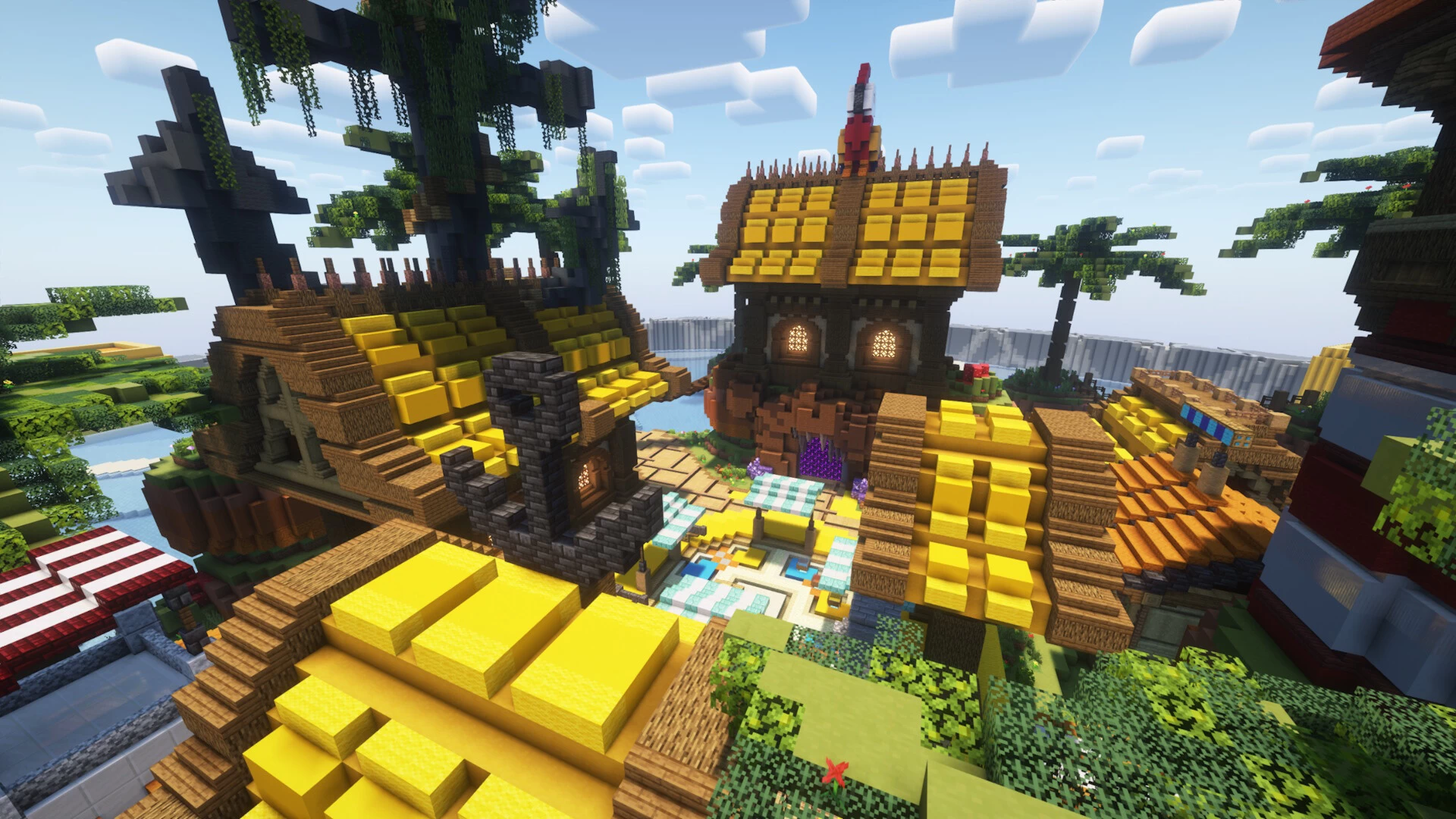 Piratendorp Minecraft PirateCraft Pirate Minecraft Server Ships,