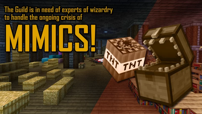Mimics Minecraft Map