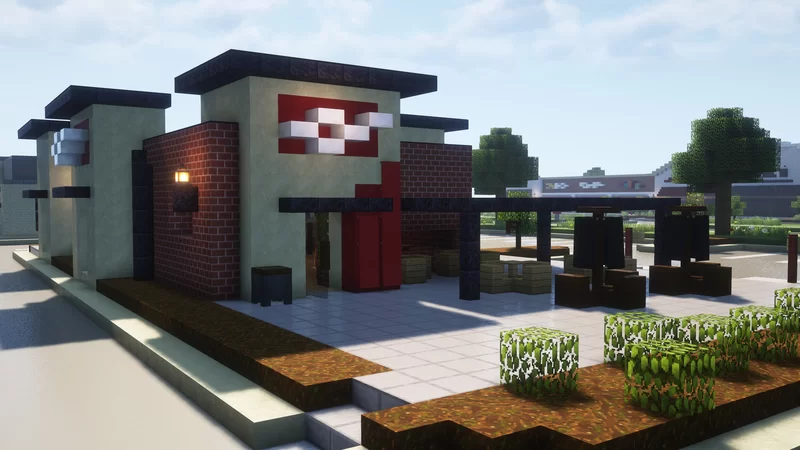 Raising Cane’s | Maple Valley Minecraft Realistic City Minecraft Map