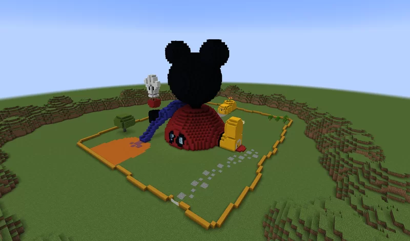 Mickey Mouse Clubhouse Minecraft Map