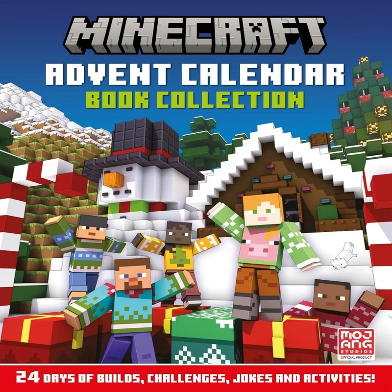 MINECRAFT Advent Calendar Book Collection | 24 Days of Builds ...