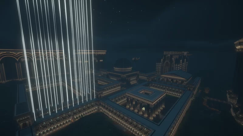 The New Argonath V2 - A Reconstructed 2B2T Legendary Megabase Of The Last Templars Minecraft Map