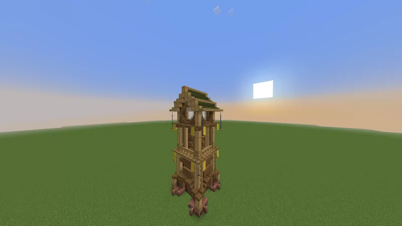 Medieval tower Minecraft Map