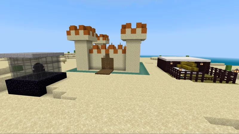 Desert Castle Minecraft Map
